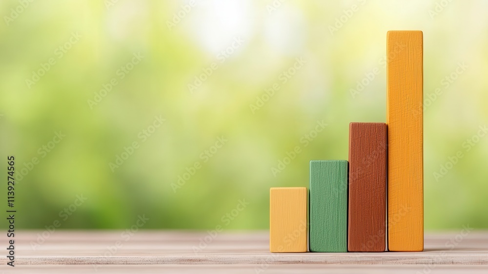 economic risk concept. economic risk concept. Bar chart comparing ...