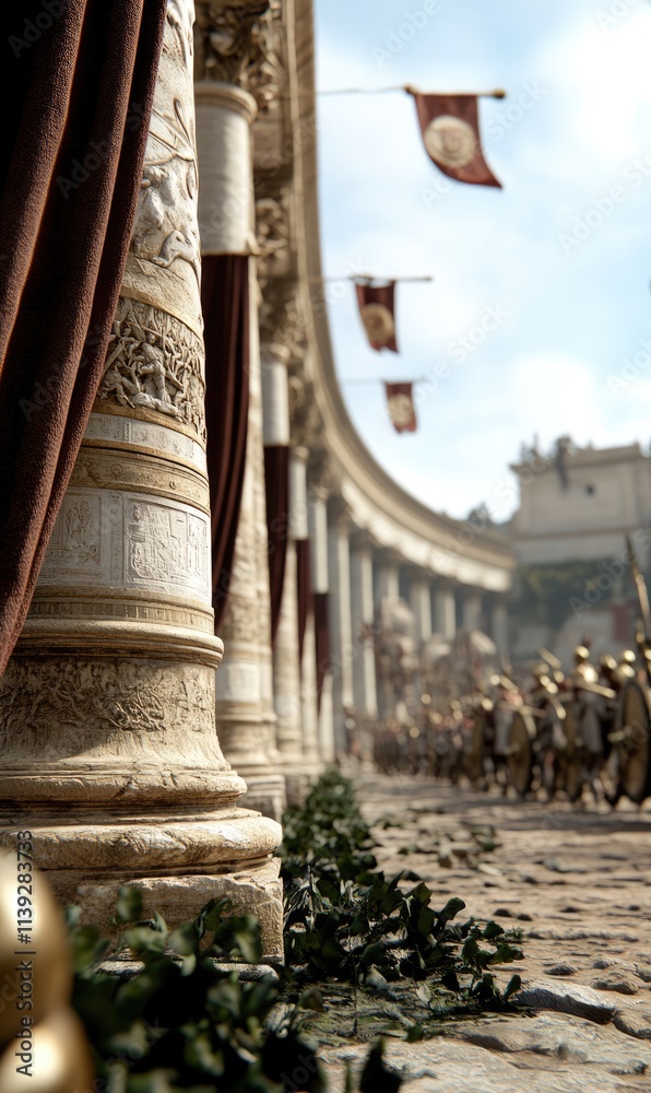 Historic urban landscape: An evocative depiction of ancient Roman ...