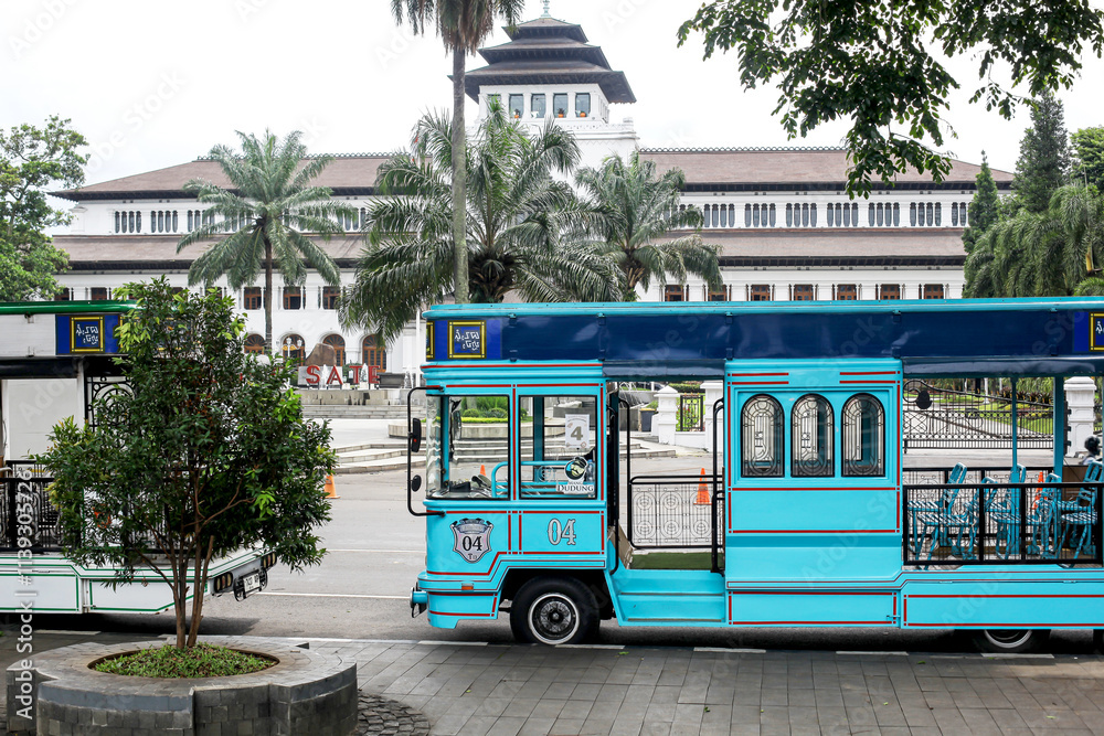 Bandung, West Java, Indonesia - 10 December 2024 : Bandung Tour on Bus ...