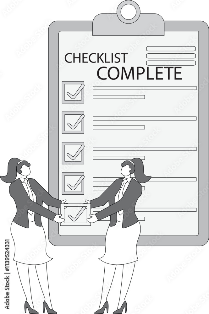 Checklist check, Quality control and inspection, Questionnaire survey ...