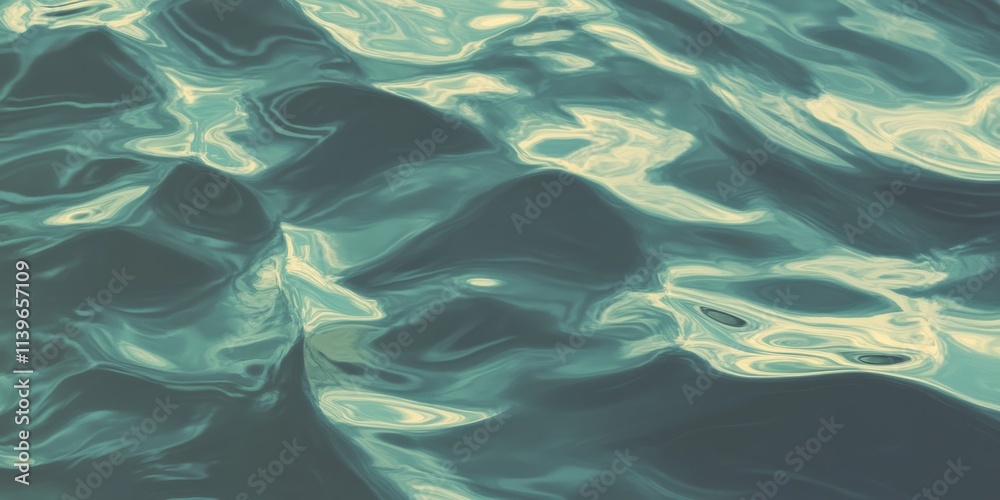 Seamless texture pattern of vibrant dirty harbor waters with ...