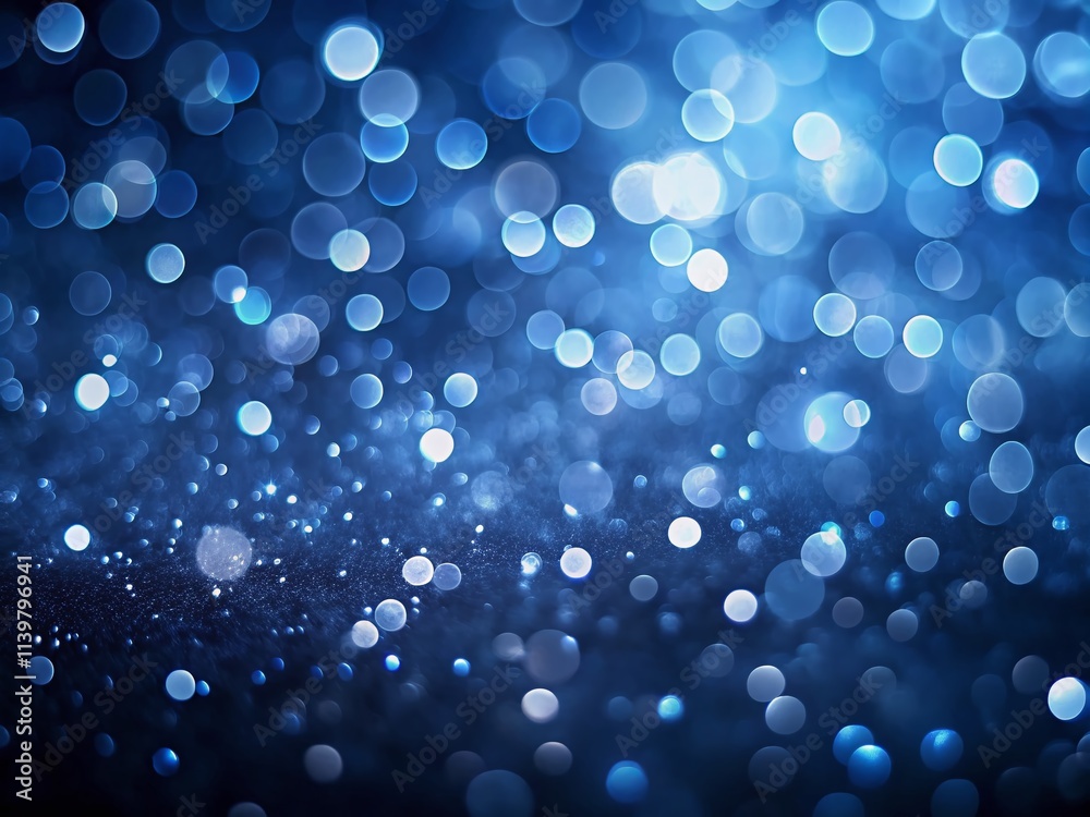 Stunning abstract navy blue background with a bokeh effect, perfect for ...