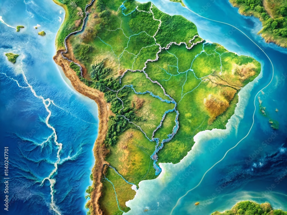 Amazon Rainforest Location Map: South America, Ecosystem, Biodiversity ...