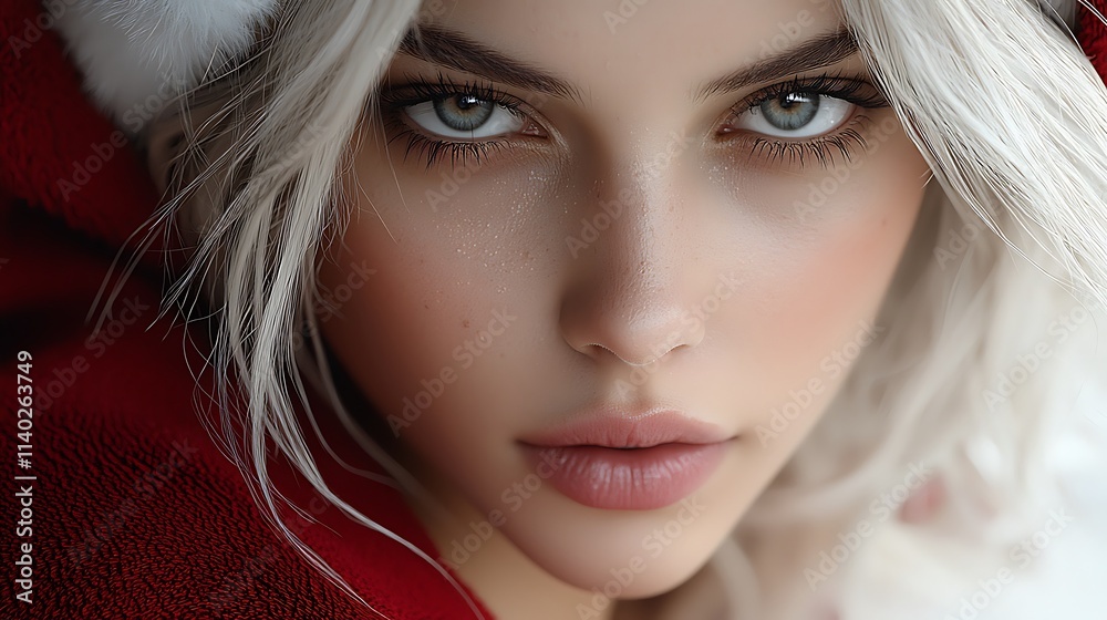 Foto de Stock A 18 year old most beautiful woman wearing a classic ...