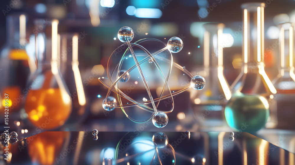 Atomic splitting diagram showing the process of nuclear fission, where ...