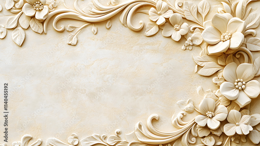 Intricate and Layered Border Design with a Soft Gradient Background for ...