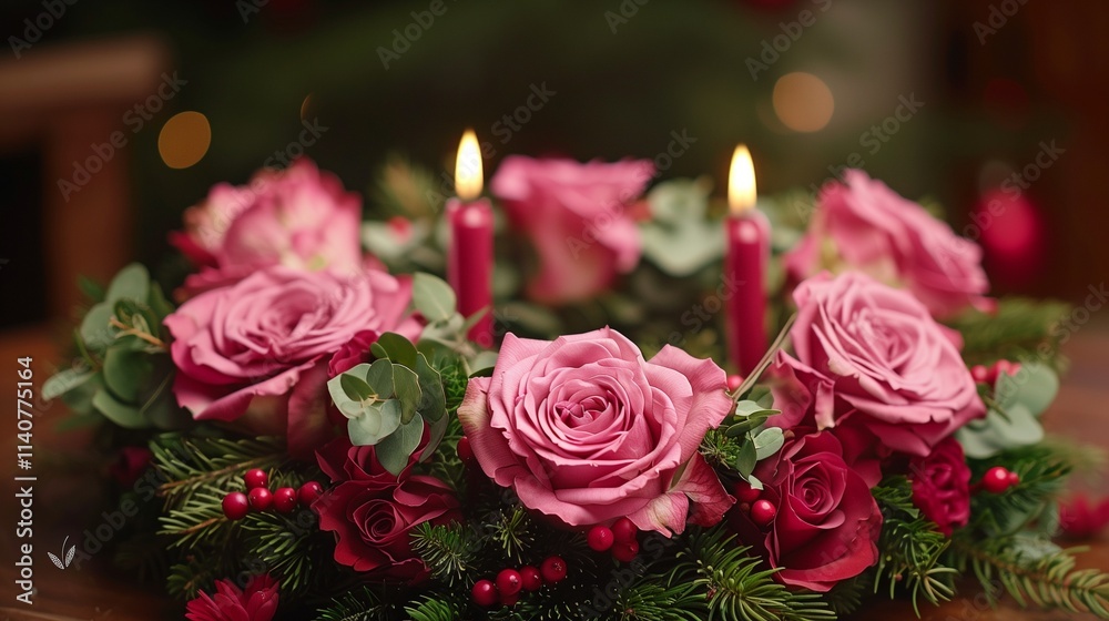 Florist at work: How to make a traditional Advent wreath for the table ...