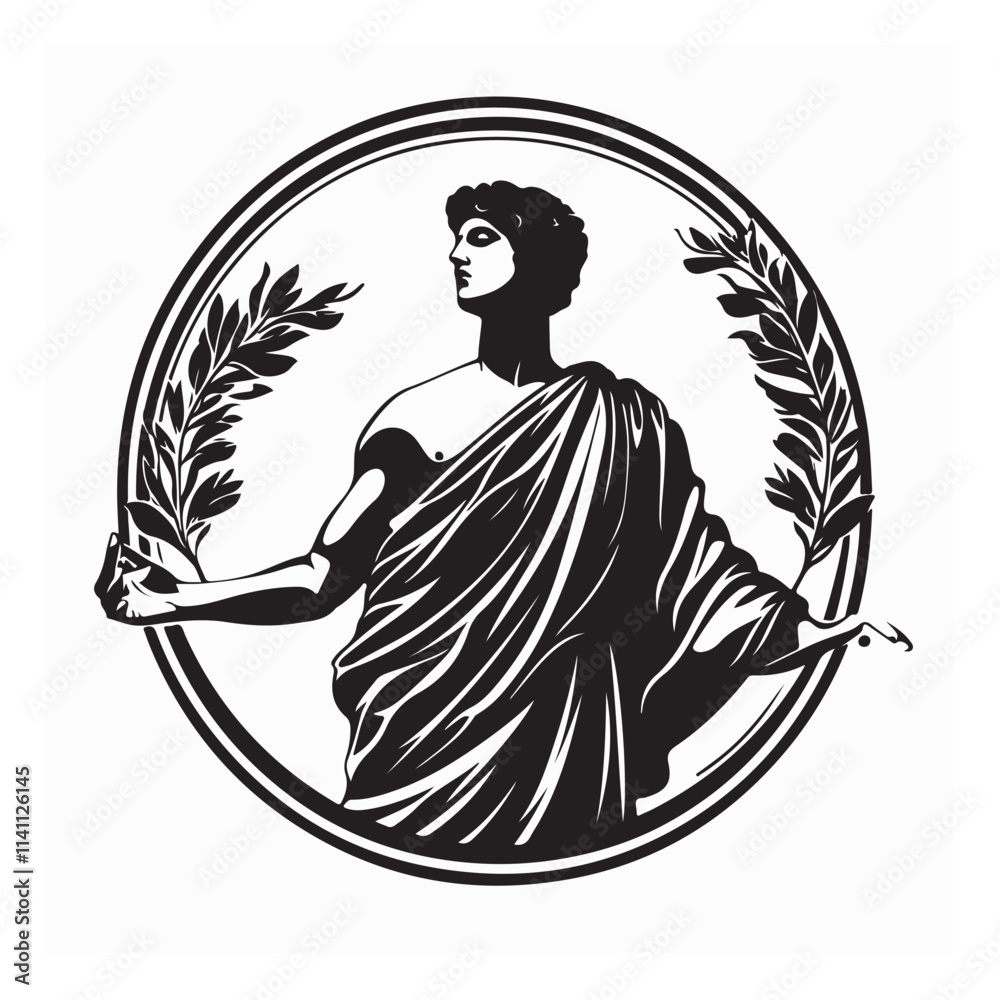 Ancient Greek God Dionysus Vector Image. Ancient Greek God Dionysus ...