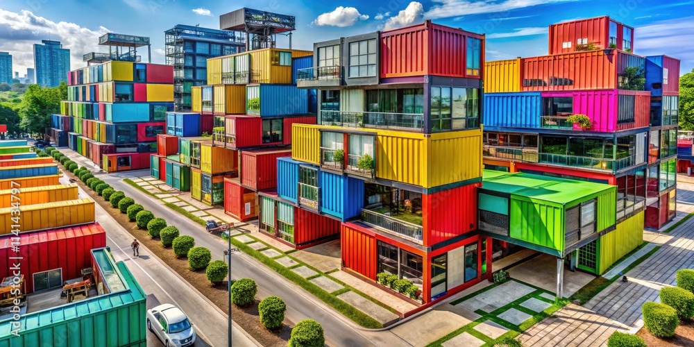 Innovative Architectural Design with Shipping Containers: Modern Living ...