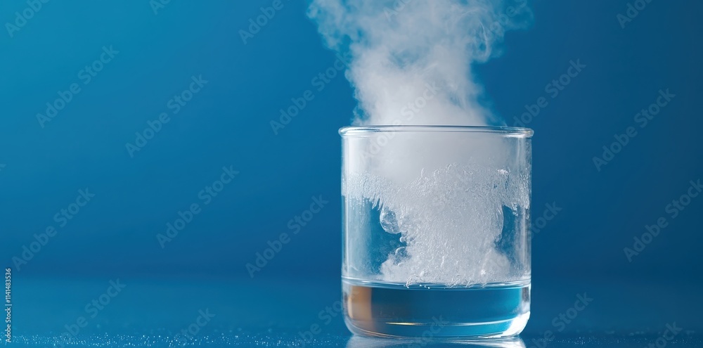 Liquid Nitrogen Reacting in a Glass Beaker: A Stunning Display of ...
