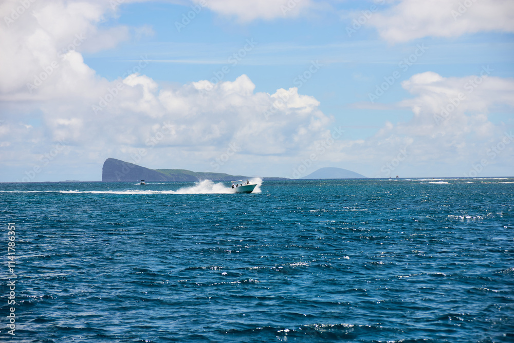 Coin de Mire (Gunner's Quoin), a protected Mauritian island 8 km off ...