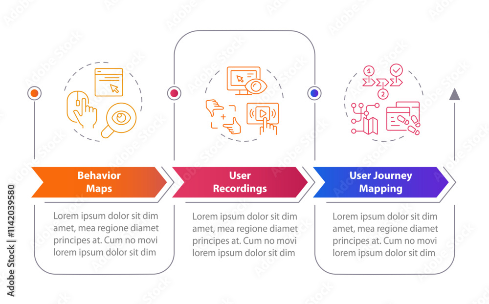 Kinds of website visitor tracking rectangular infographics Online ...