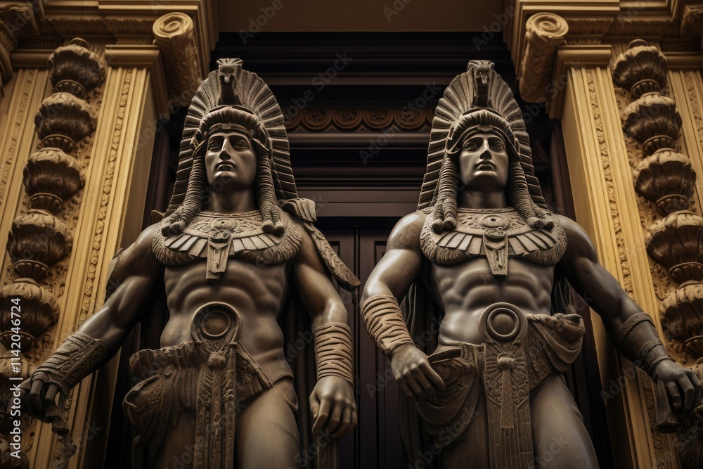 Before the Majestic Building Stood a Pair of Statues Their Ancient ...