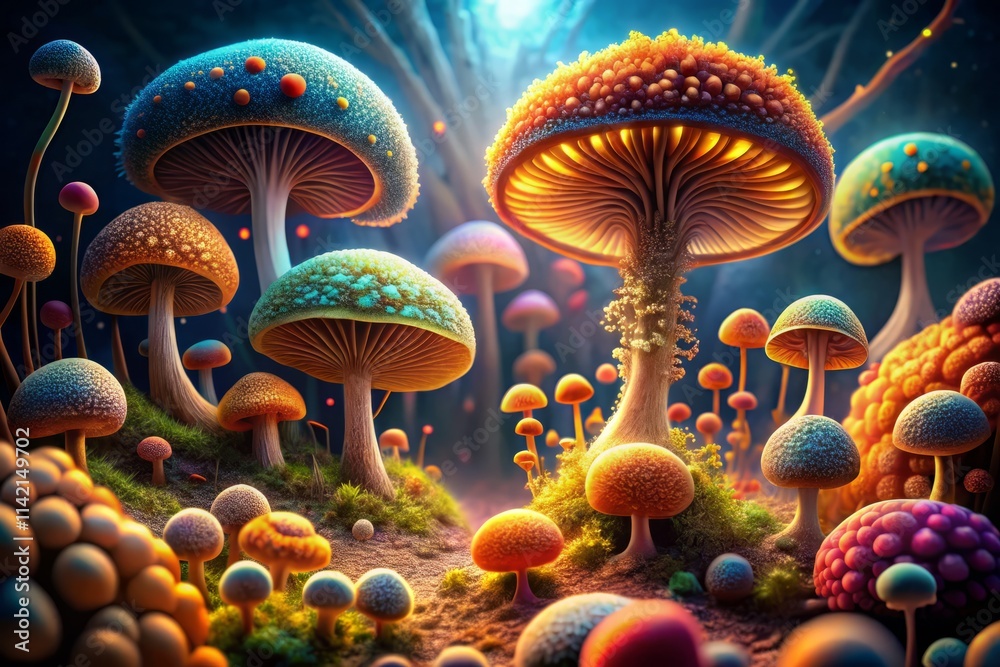 Fungi Life Cycle: A Worm's-Eye View - Spores, Hyphae, Reproduction ...