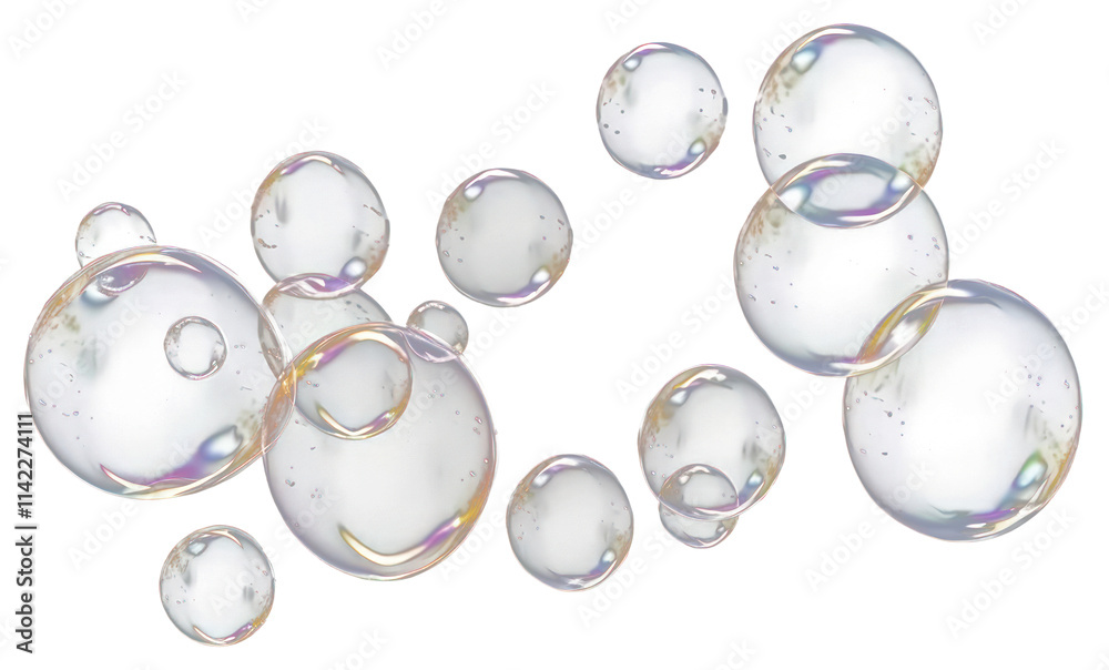 Png Transparent Floating Soap Bubbles Stock Photo Adobe Stock