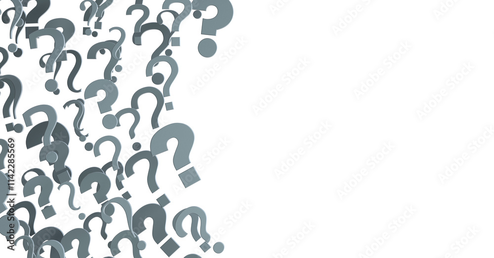question mark symbols for FAQ, information, problem, and solution Stock ...