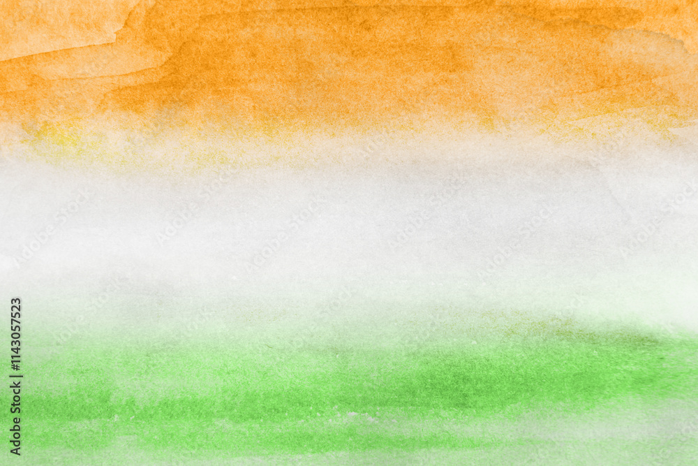 Tri Color Indian Flag Color Background Stock Photo | Adobe Stock