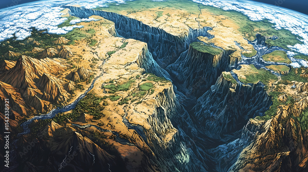 Plate tectonics: geological theory explaining earth's lithospheric ...