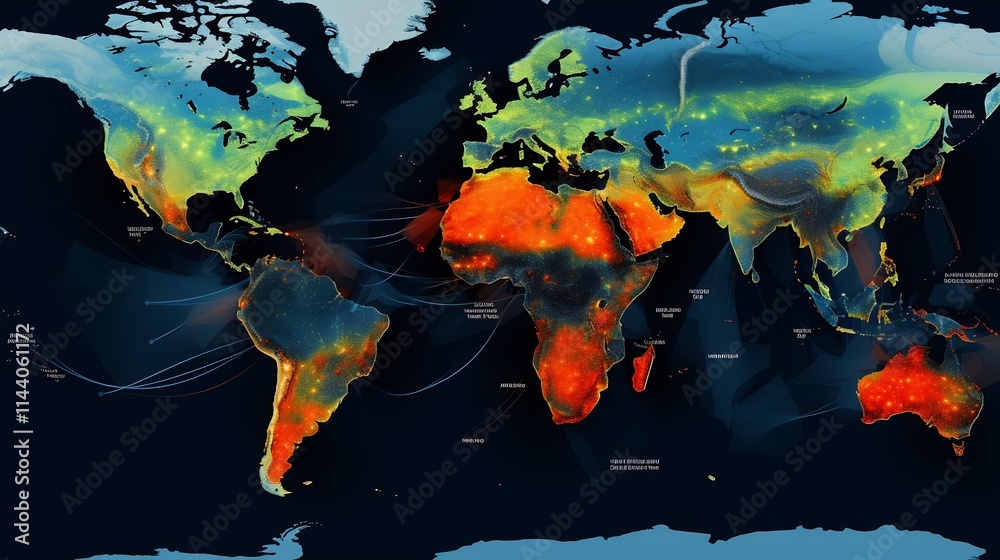 Comprehensive GIS powered map highlighting the renewable energy ...