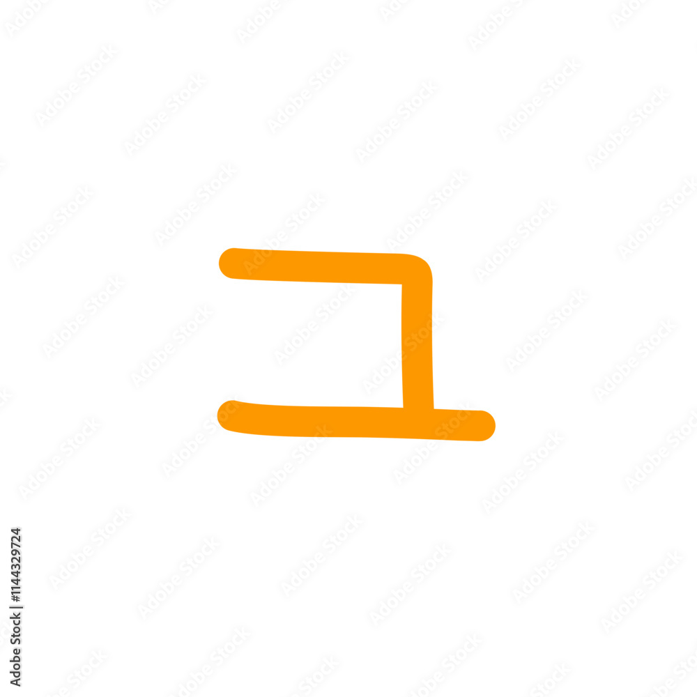 katakana alphabet vector icon Stock Vector | Adobe Stock