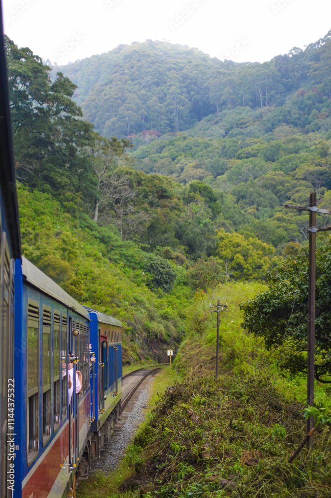 Colonial train route built by the British Empire, offering a journey ...