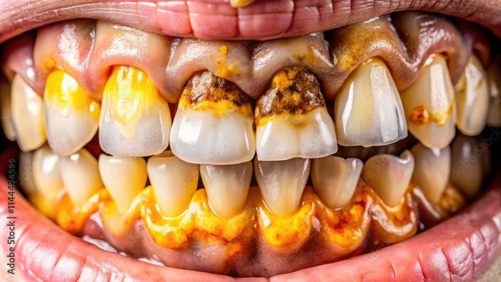 Severe Tooth Decay, Damaged Teeth, Discolored Teeth, Dental Problems ...