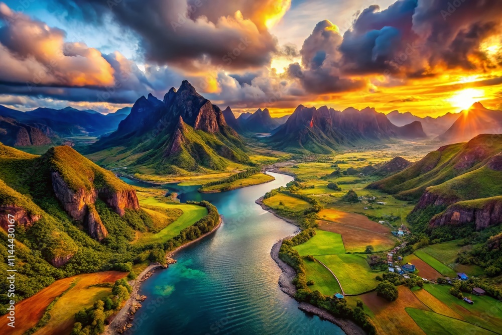 Stunning Aerial Drone Photography Backgrounds: High-Resolution Images ...