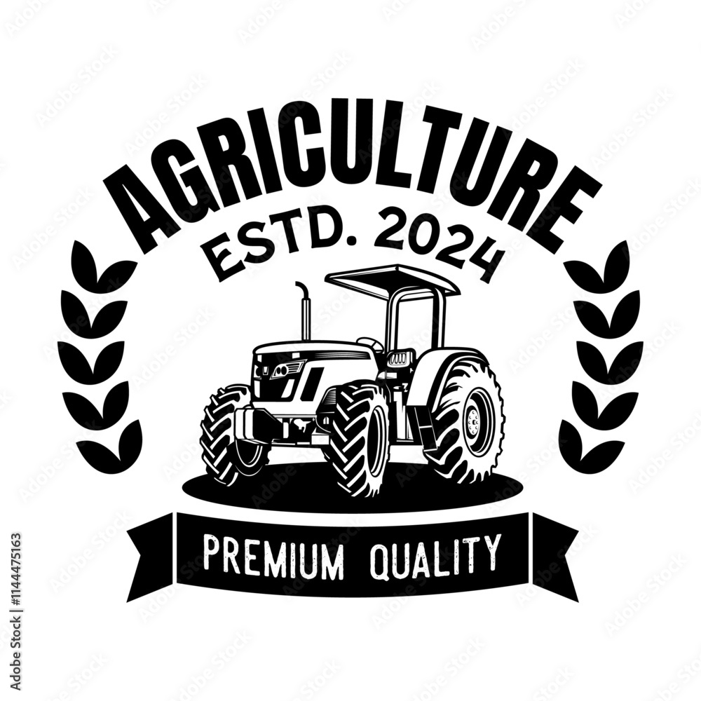 Farmer logo sign badge isolated. Farmers market logo with background ...