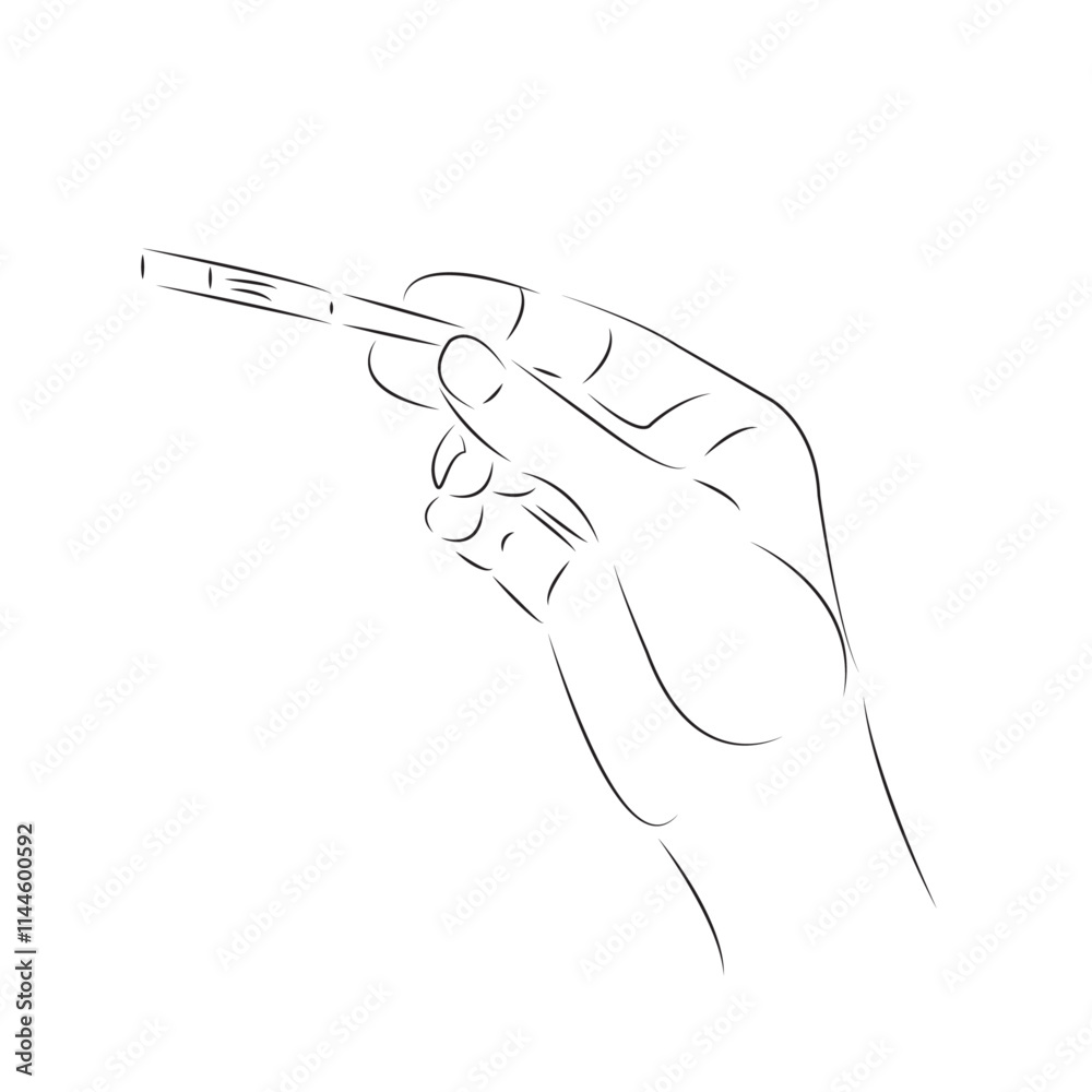 One continuous single drawing line art flat doodle pregnancy, test ...
