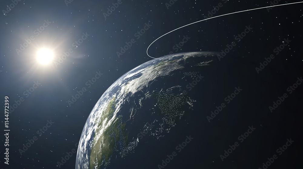 Earth axis diagram illustration showing the tilt of the Earth's ...
