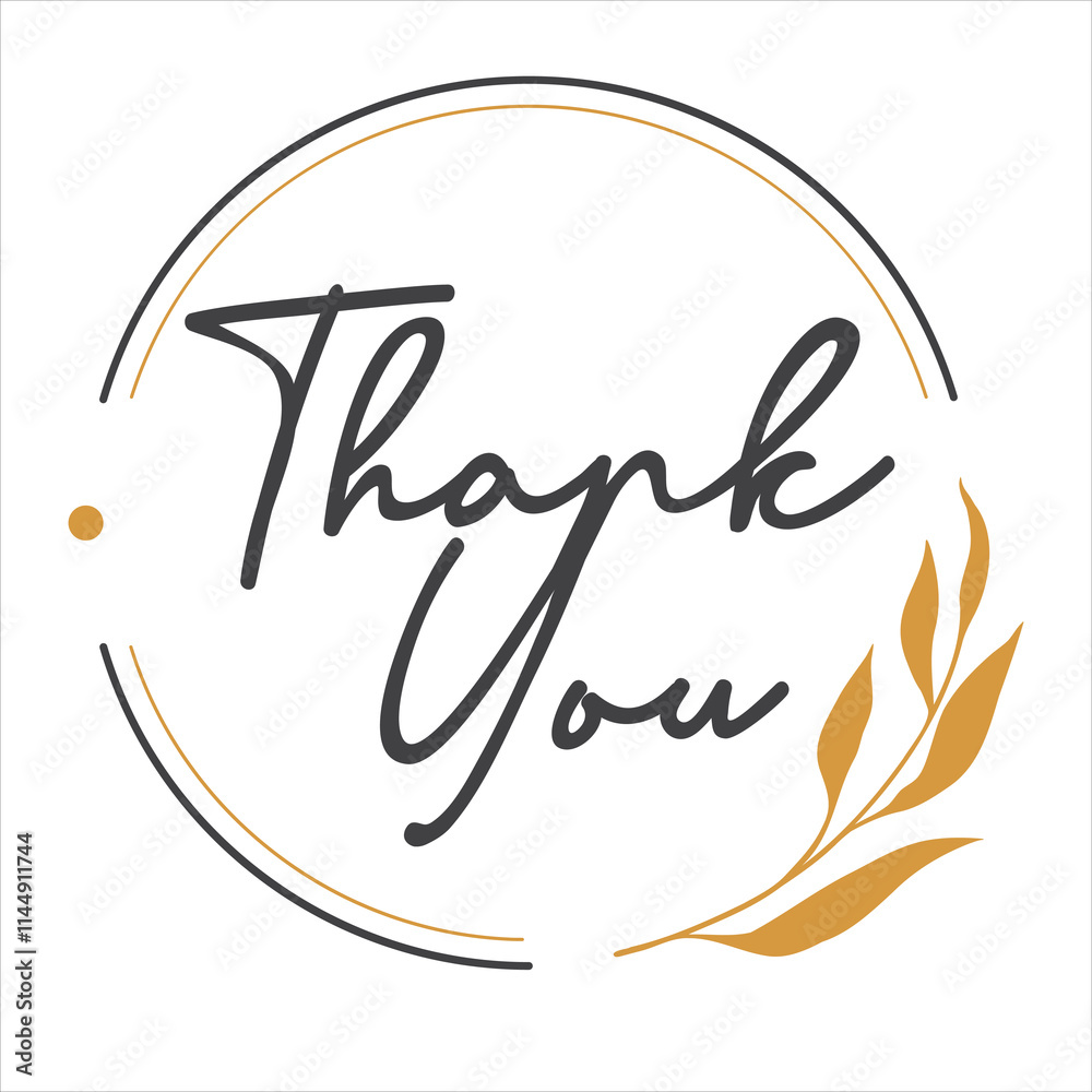 Thank you text vector, Thank you handwritten, Elegant thank you ...