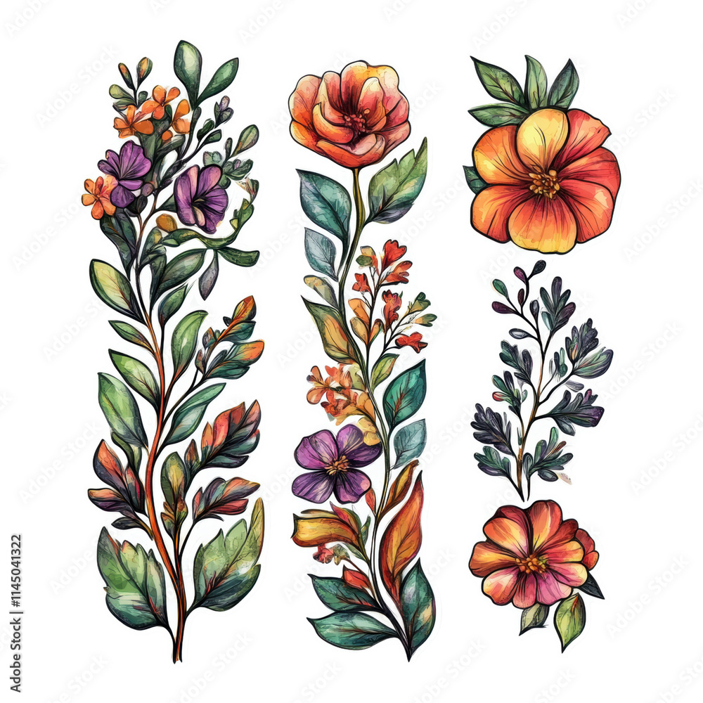 Thin rectangular sticker sheet mock-up featuring a transparent ...