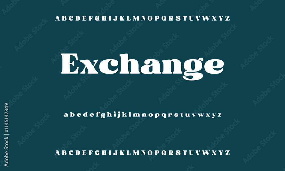 Classic serif font alphabet letters fancy gentle typographic design ...