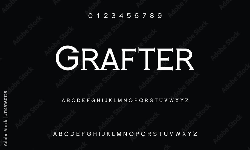 Classic serif font alphabet letters fancy gentle typographic design ...