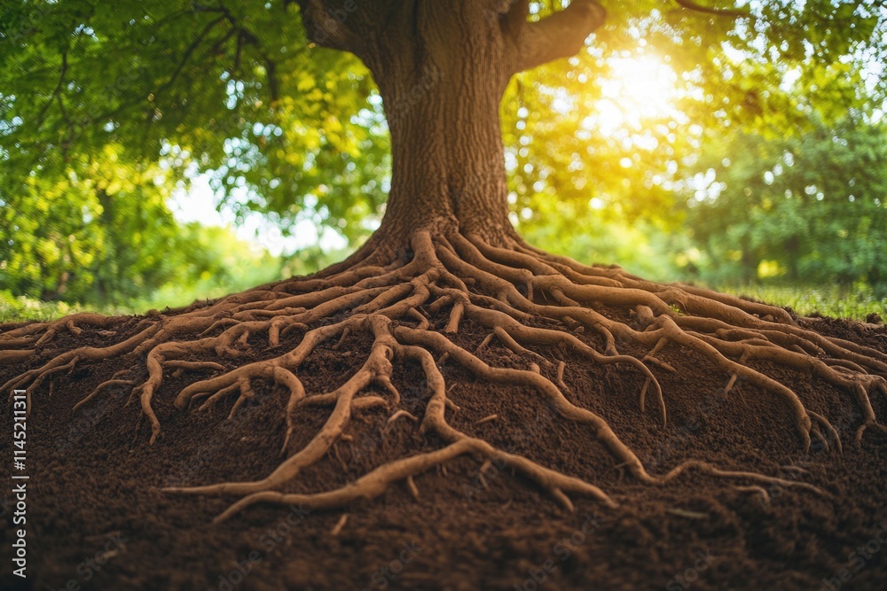 Root system - complex underground structure, enhancing water absorption ...