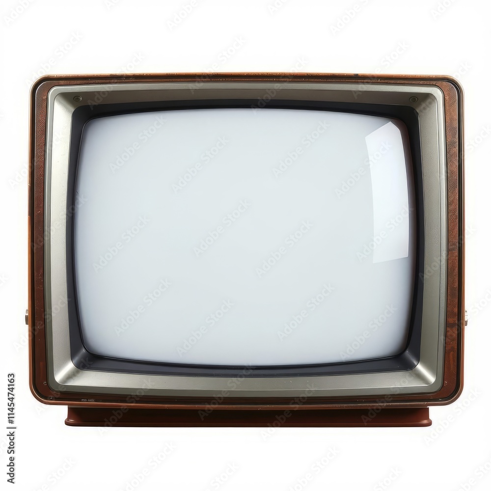 Stock-Illustration „Old tv tube with the isolated screen frame isolated ...