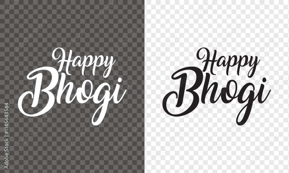 Happy Bhogi Pandigai Poster design. Realistic digital graphic art ...