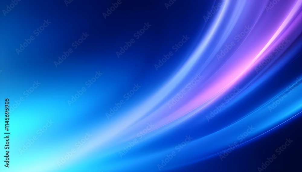 Blue and silver abstract wave border line certificate template. Swoosh ...