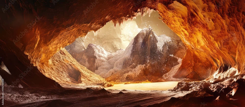 Andes mountain landscape highlighting the Maras salt mine with unique ...
