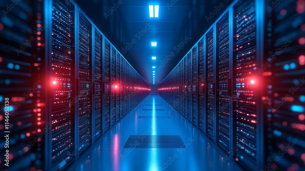 Inside the server room, a glimpse into modern data center ...