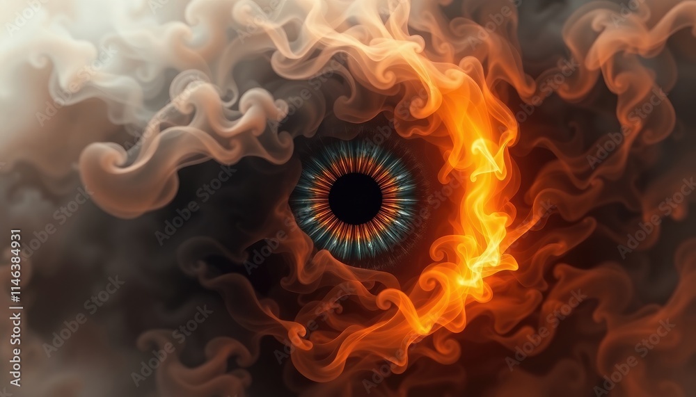 4K HD Wallpapers Swirling Misty Smoke Patterns Forming Into A Giant ...