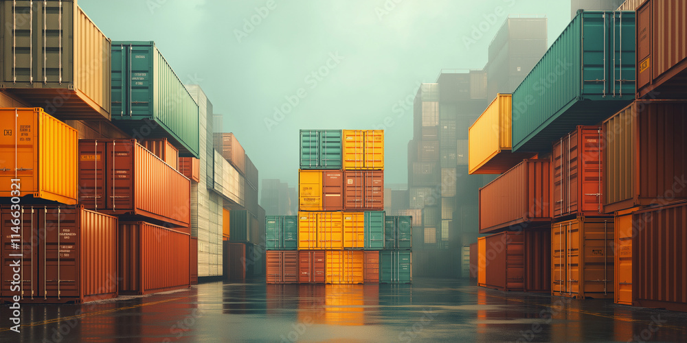 Supply chain disruption and resilience in container logistics port ...