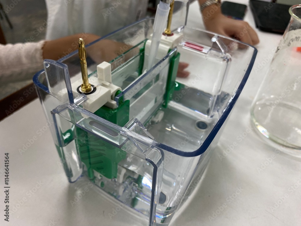 protein and dna size separation apparatus, sds page, purity analysis of ...