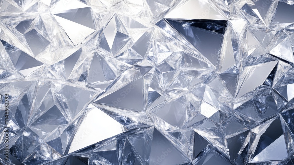 Abstract Crystalline Structure of Sparkling Gems Stock Photo | Adobe Stock