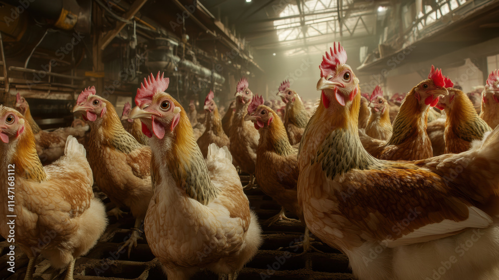 Time-lapse-inspired visualization of poultry production: eggs hatching ...