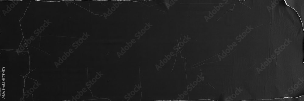 Vintage black paper texture with distressed edges and creases, perfect ...