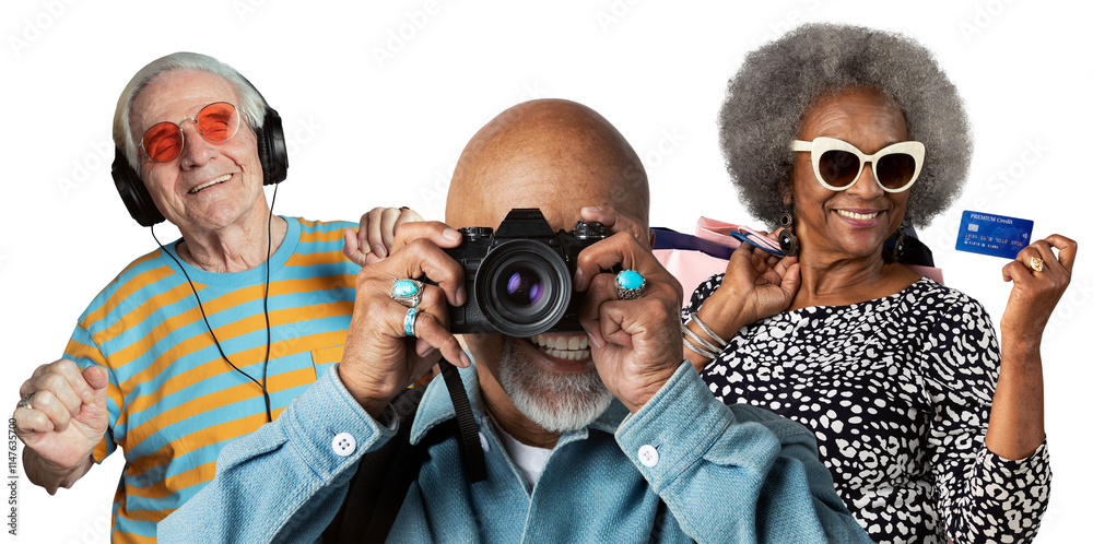 Happy retirement png sticker, transparent background Stock Photo ...