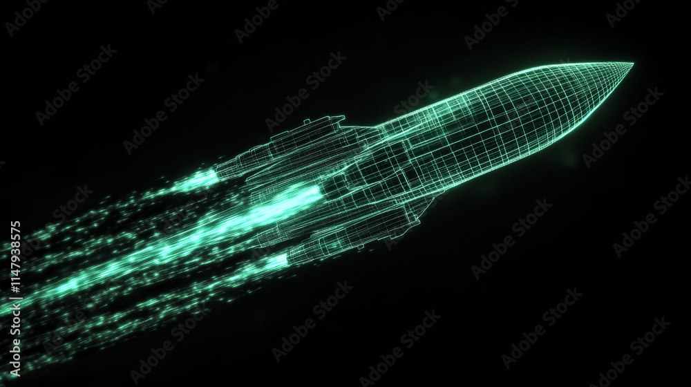 Green rocket spaceship fire light smoke trail vfx. Engine flame png ...