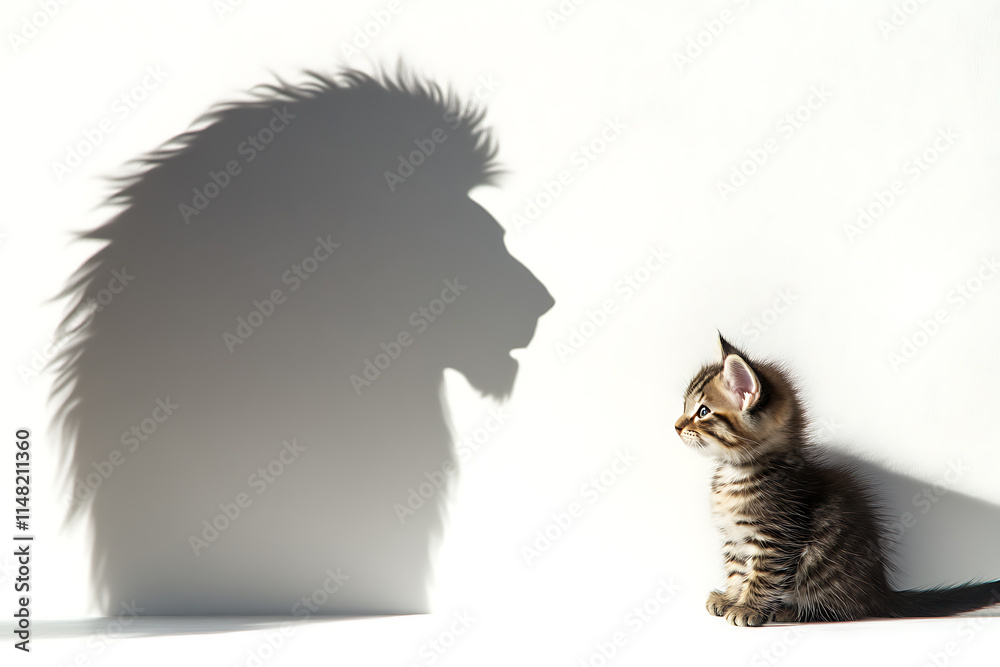 Kitten's Lion Shadow: A Tale of Potential and Aspiration, Growth and ...