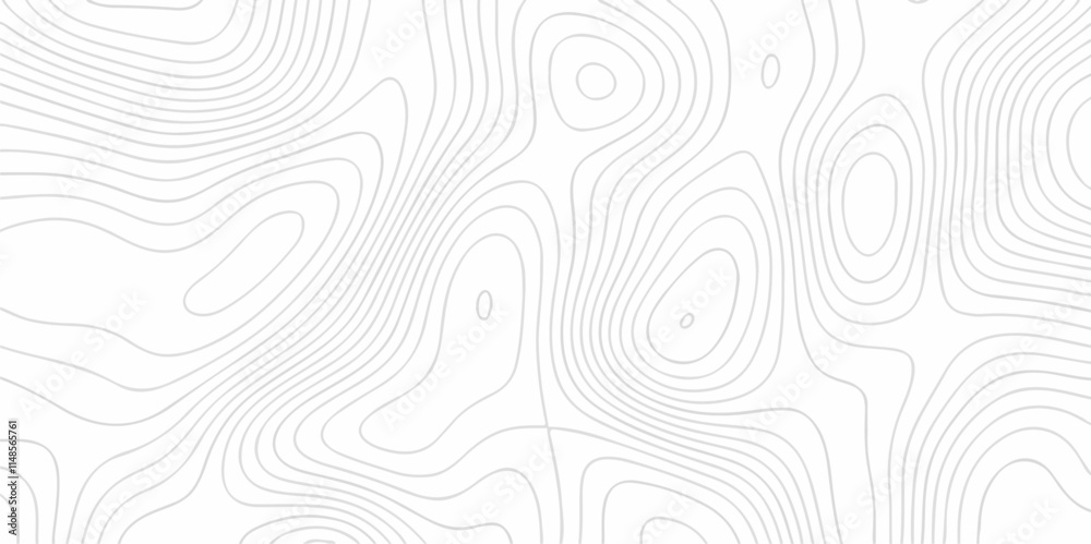 World Map Vintage Old-Style. Topographic contour map lines. Transparent ...